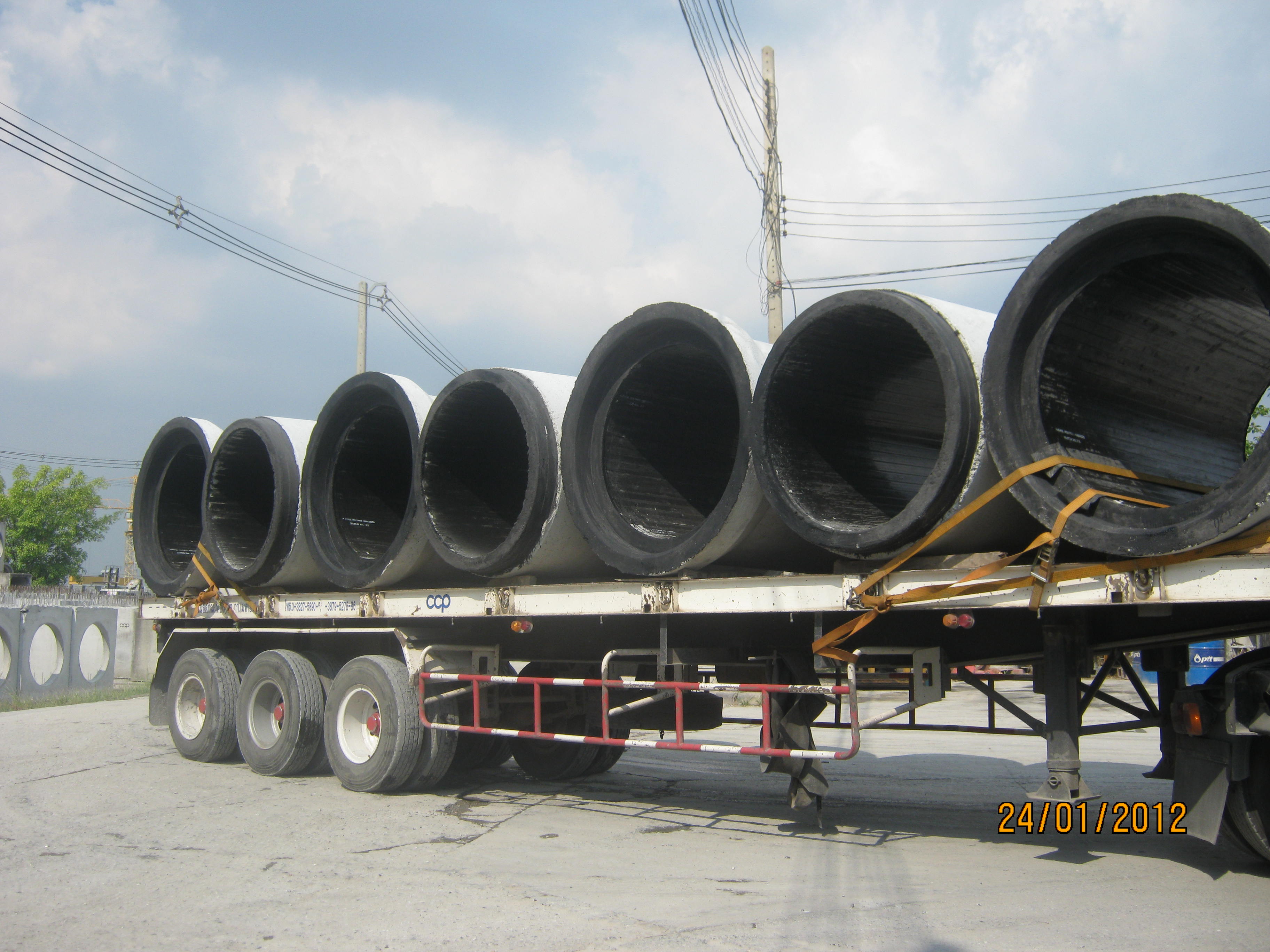 ท่อเคลือบ PE (Pe Coated Concrete Pipe) - ccp