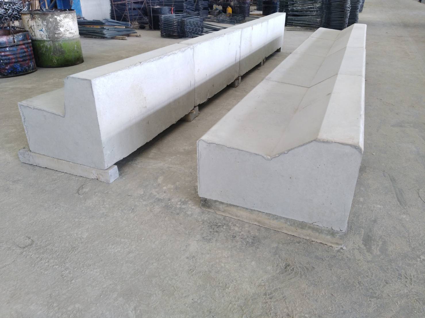 Concret curb and gutter & Mountable curb and gutter (คันหินรางน้ำ,คัน ...