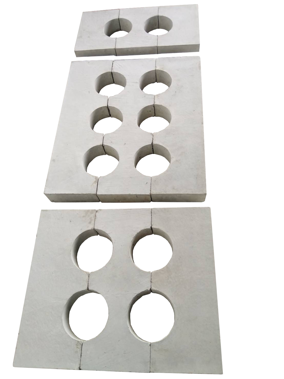 หวีคอนกรีตรองท่อ HDPE มาตราฐานการไฟฟ้า แคล้มล็อคท่อ HDPE (HDPE Spacer ...