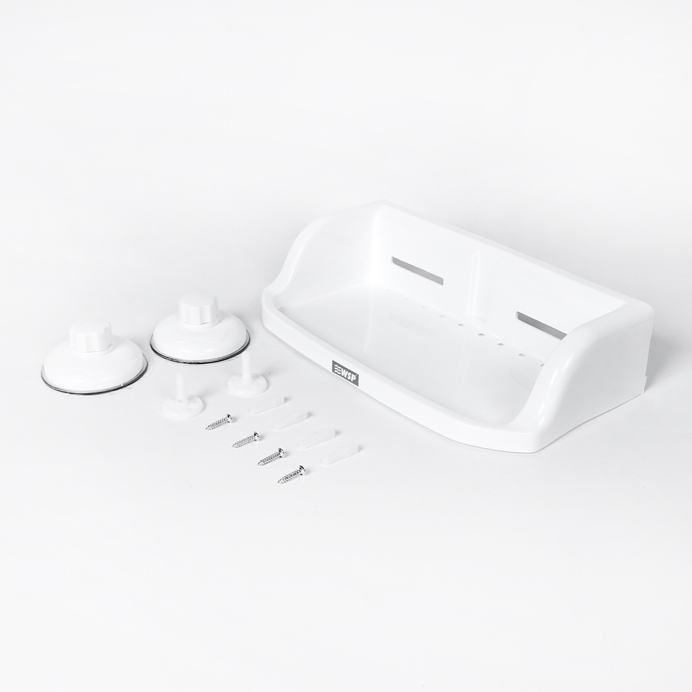 SUCTION RECTANGLE SHELF - wspbath