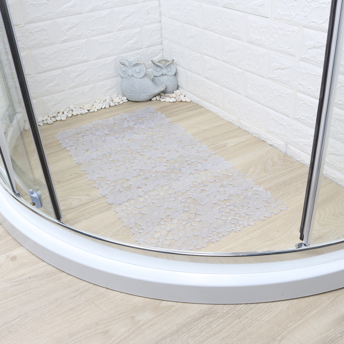 พรมยาง PVC กันลื่น รุ่น Flora - wspbath