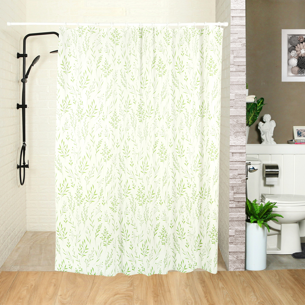 U 8073 PLASTIC SHOWER CURTAIN PEVA LIGHTEX - wspbath