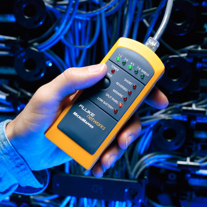 MicroMapper™ Wiremap Tester - flukenetworks