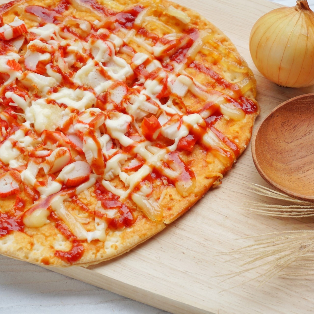 Mayonnaise Cheese Flavor for Bakery Pizza Steak 920 g. - purefoodsshopping