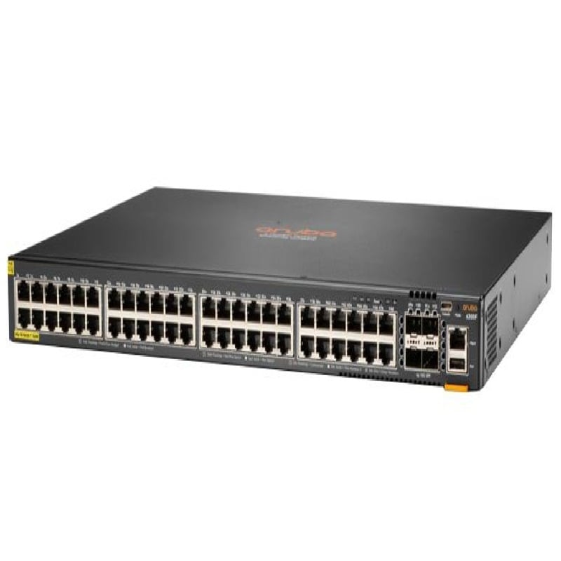 Aruba 6200F 48G CL4 4SFP+740W Swch (48 x 1000Base-T PoE Class 4, 4 x ...