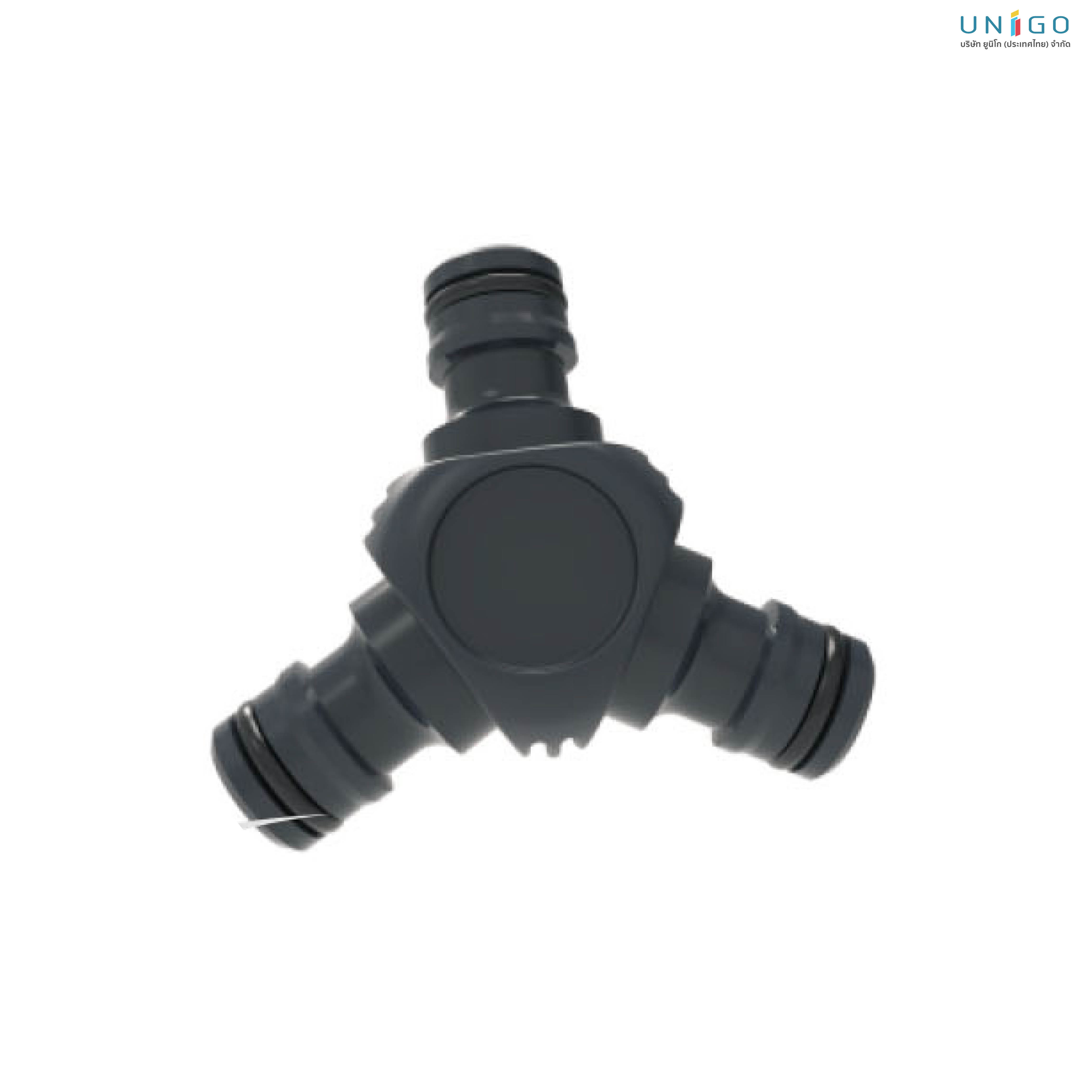 3-WAY COUPLING WITH TPR COATED - unigo