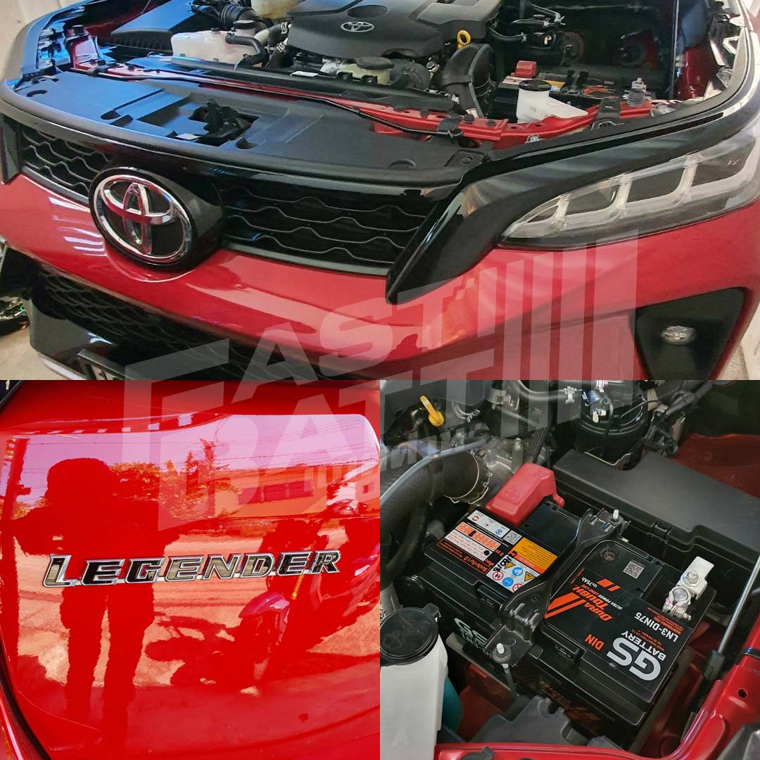เปลี่ยนแบตเตอรี่ Toyota Fortuner, All New Fortuner แบตหมด ราคาถูก ...