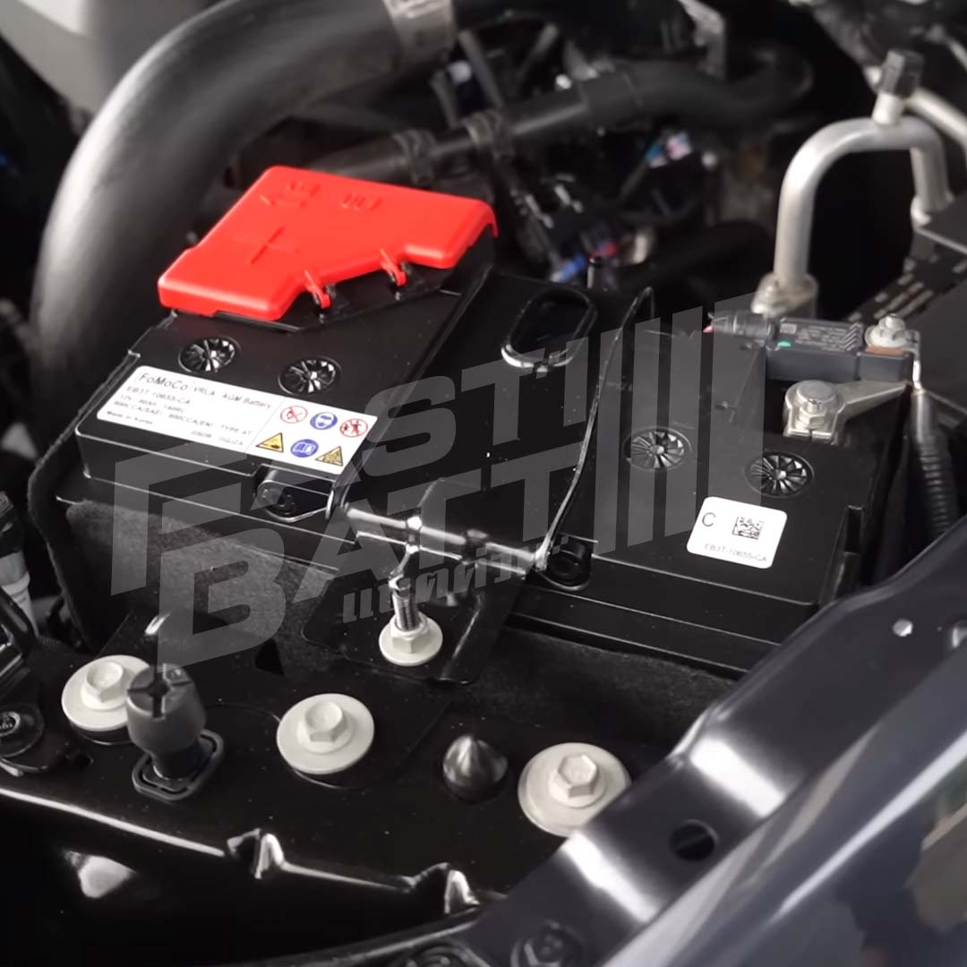 เปลี่ยนแบตเตอรี่ Ford Ranger แบตหมด ราคาถูก ติดตั้ง ฟรี!