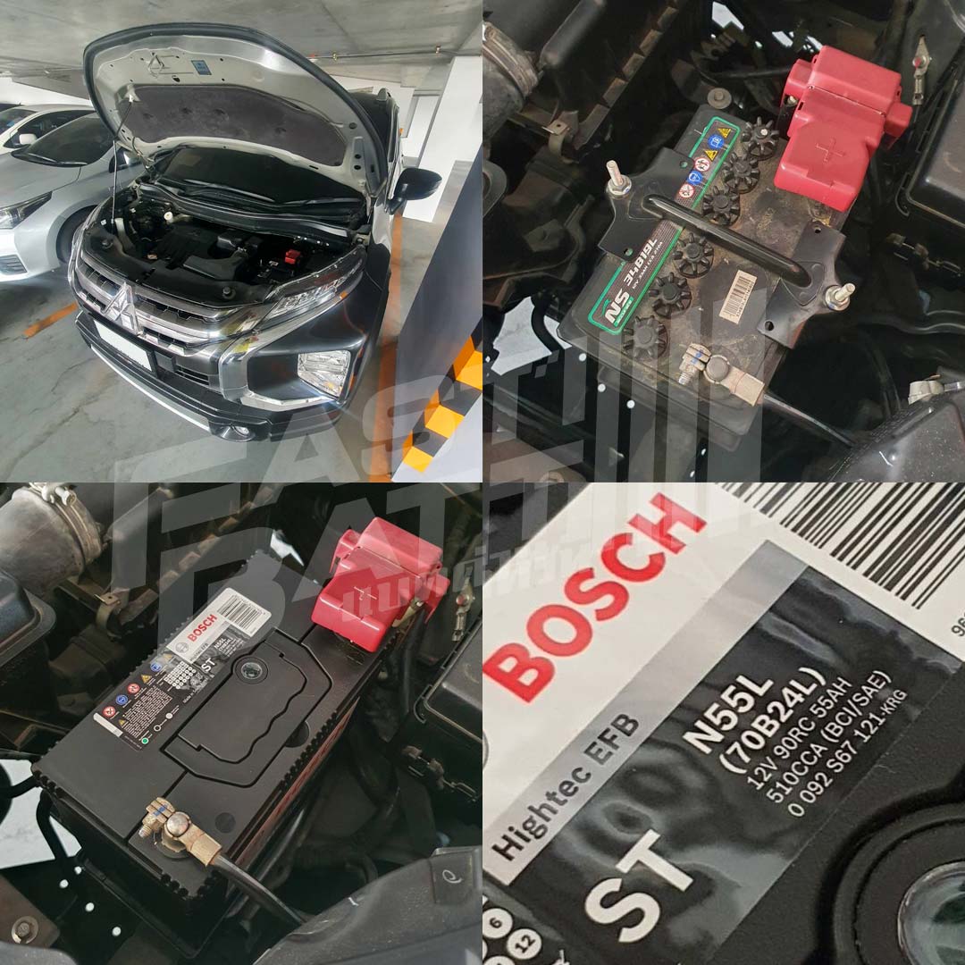 เปลี่ยนแบตเตอรี่ Mitsubishi Xpander แบตหมด ราคาถูก ติดตั้ง ฟรี! - fastbatt