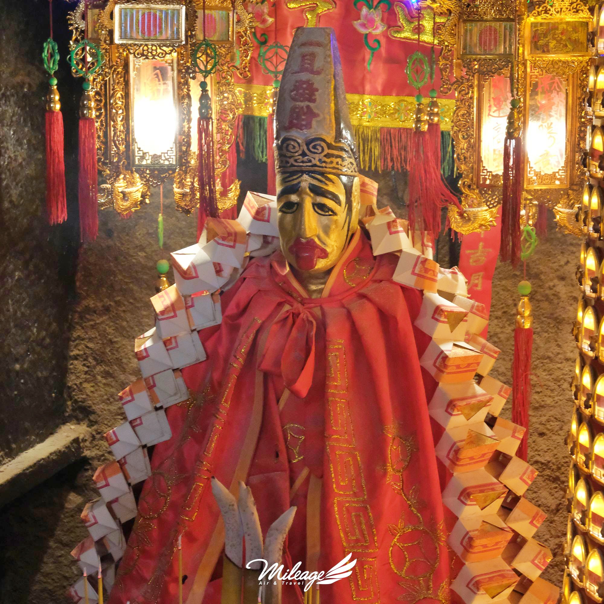 ขอโชคลาภและความสุขที่วัดหลินฟ้า Lin Fa Kung