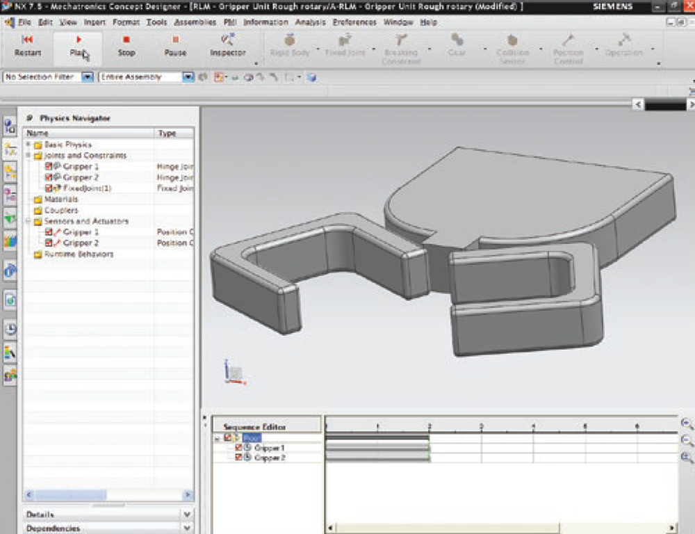 SIEMENS NX Mechatronics Concept Designer | ตัวช่วยลดเวลา - dtethai