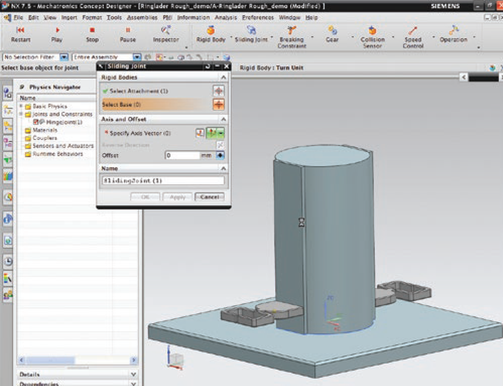 SIEMENS NX Mechatronics Concept Designer | ตัวช่วยลดเวลา - dtethai