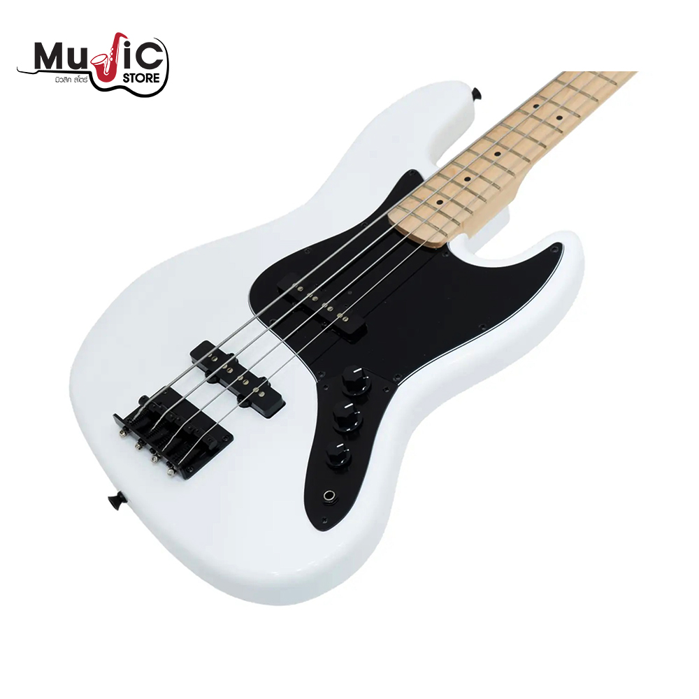 เบสไฟฟ้า Century Dark Series Jazz Bass WH ( 4 สาย ) - musicstoreshop