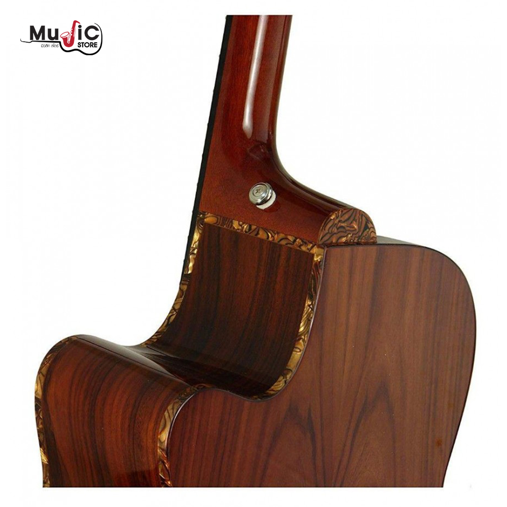 Dean Exotica Acoustic Electric Guitar with Aphex - Cocobolo Wood ...
