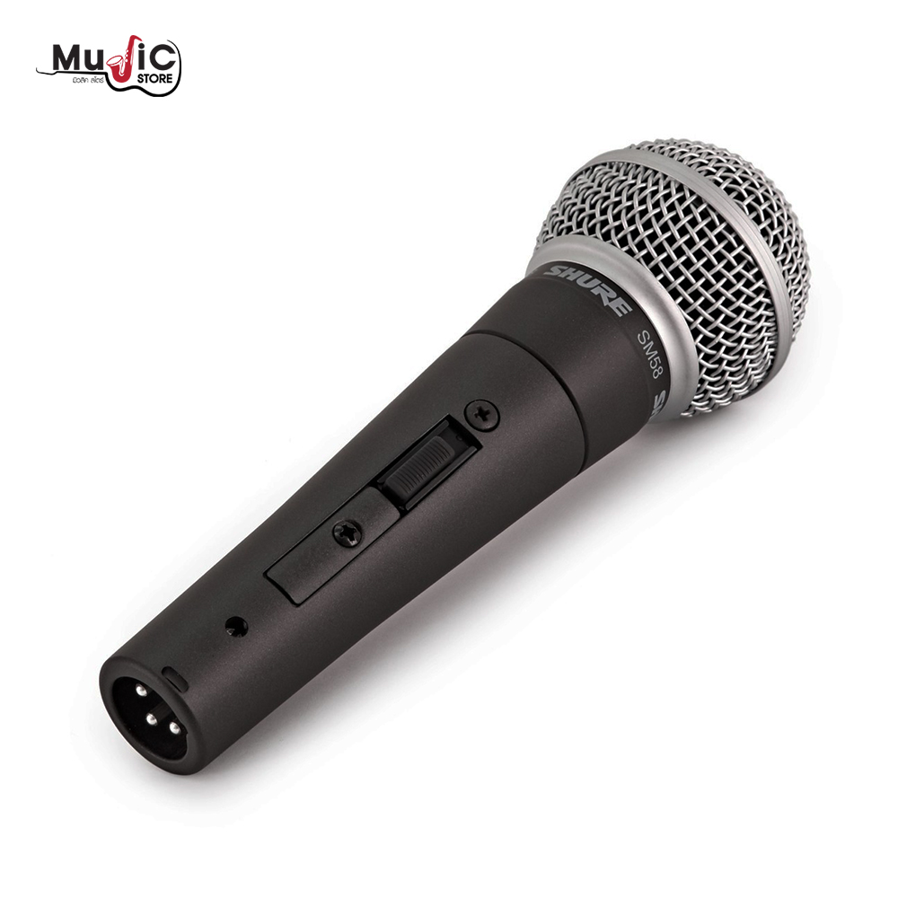 SHURE SM58S Dynamic Vocal Microphone (with On/Off Switch) - musicstoreshop