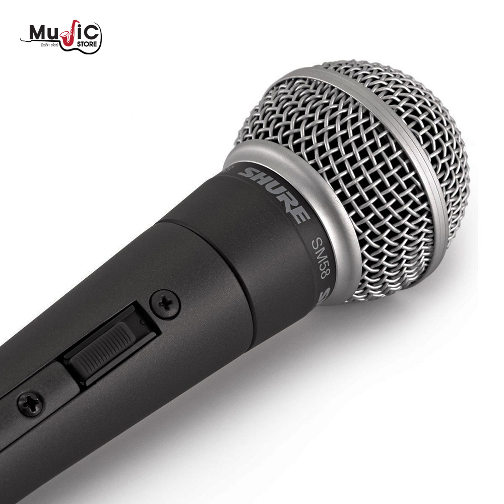 SHURE SM58S Dynamic Vocal Microphone (with On/Off Switch) - musicstoreshop