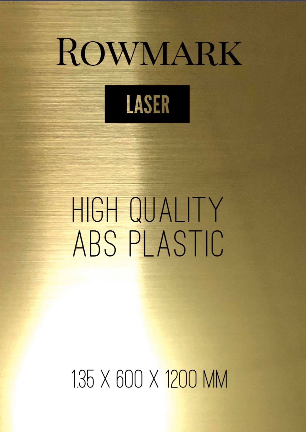 แผ่นป้ายโรว์มาร์คงานแกะสลัก Rowmark - clinemetal