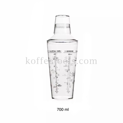 Cocktail shaker PC 700 ml - koffeetools
