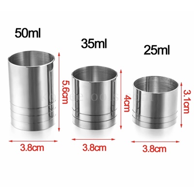 Cylinder Measuring cup 304 (50 ml) - koffeetools