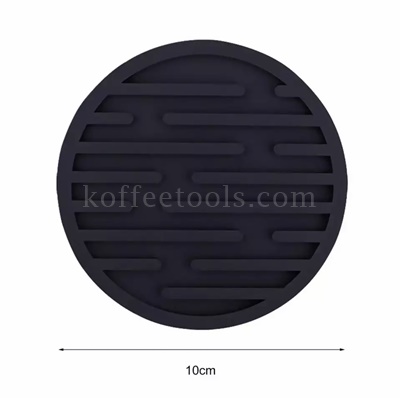 ยางรองแก้วสีดำ 10 cm - koffeetools