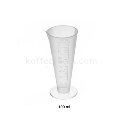 ถ้วยตวงพลาสติก 100 ml - koffeetools