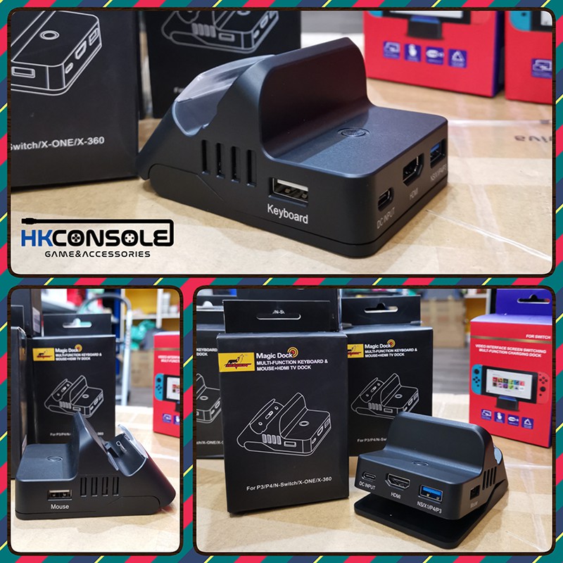 Mini dock สำหรับ Nintendo Switch HDMI Adapter มี 2รุ่นให้เลือก แบบ ...