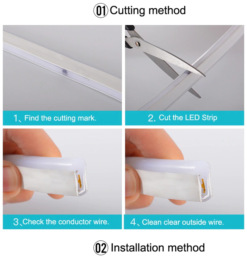 LED Strip Light (Ice Blue)