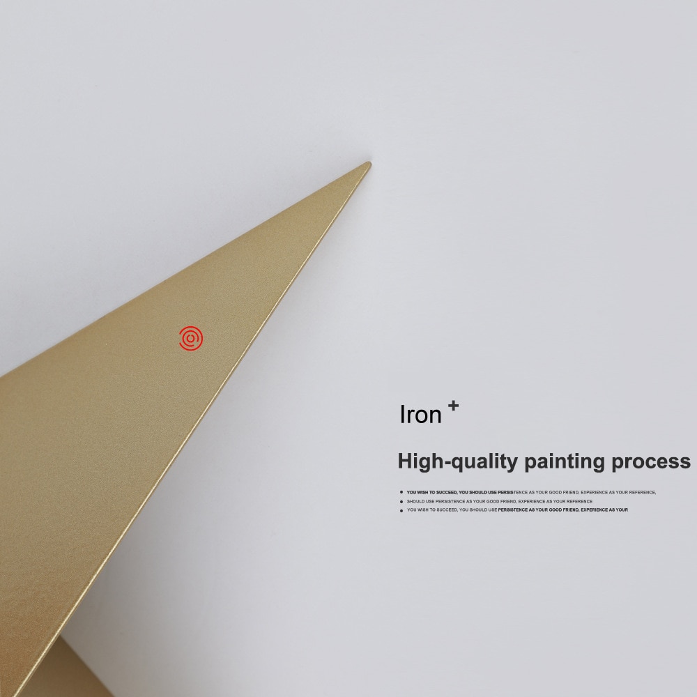 LED Wall light recessed triangle shape