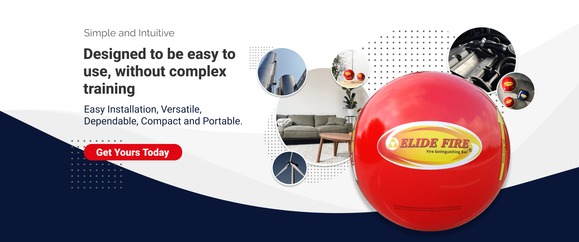 Elide Fire® Official - Fire Extinguishing Ball