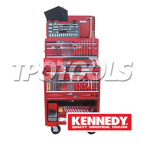 ชุดตู้เครื่องมือ 208 Piece Apprentice Engineer’s Tool Kit- AET200 KEN-595-0550K - tpqtools