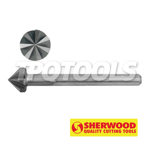 HSS-Co 5% Multi Flute Rose Pattern Straight Shank Countersinks - tpqtools