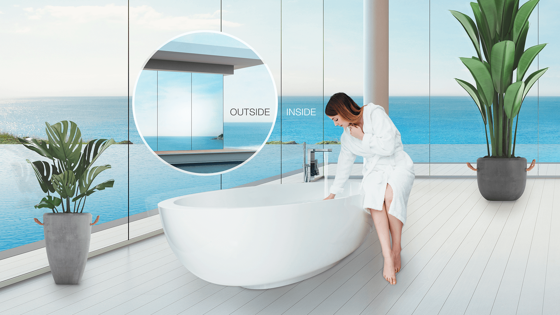 กระจกมิราโครม (Mirachrome)|One Way Mirror By La belle - labellebathrooms