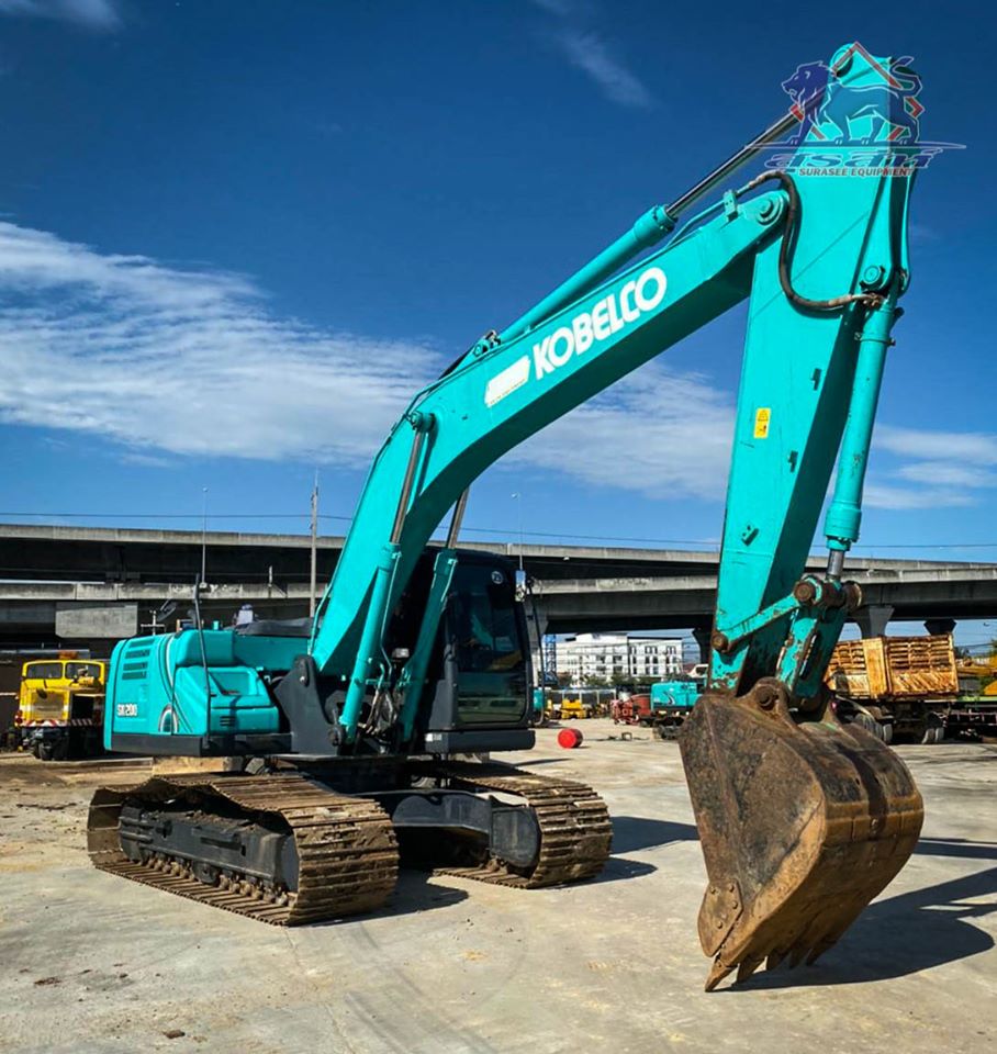 แบคโฮมือสอง KOBELCO SK200-10 ใช้งาน 7 พันชั่วโมง สภาพเทพบุตร เอกสารชุด ...