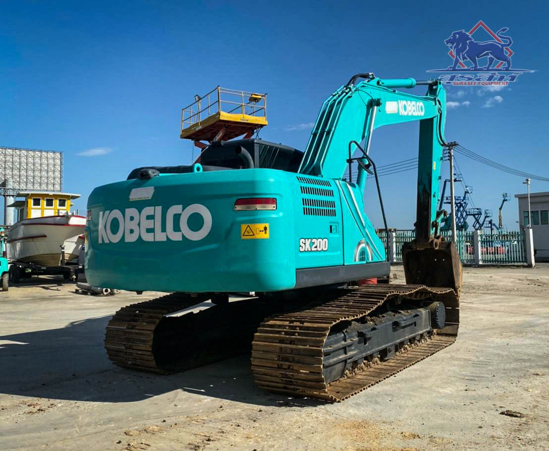 แบคโฮมือสอง KOBELCO SK200-10 ใช้งาน 7 พันชั่วโมง สภาพเทพบุตร เอกสารชุด ...
