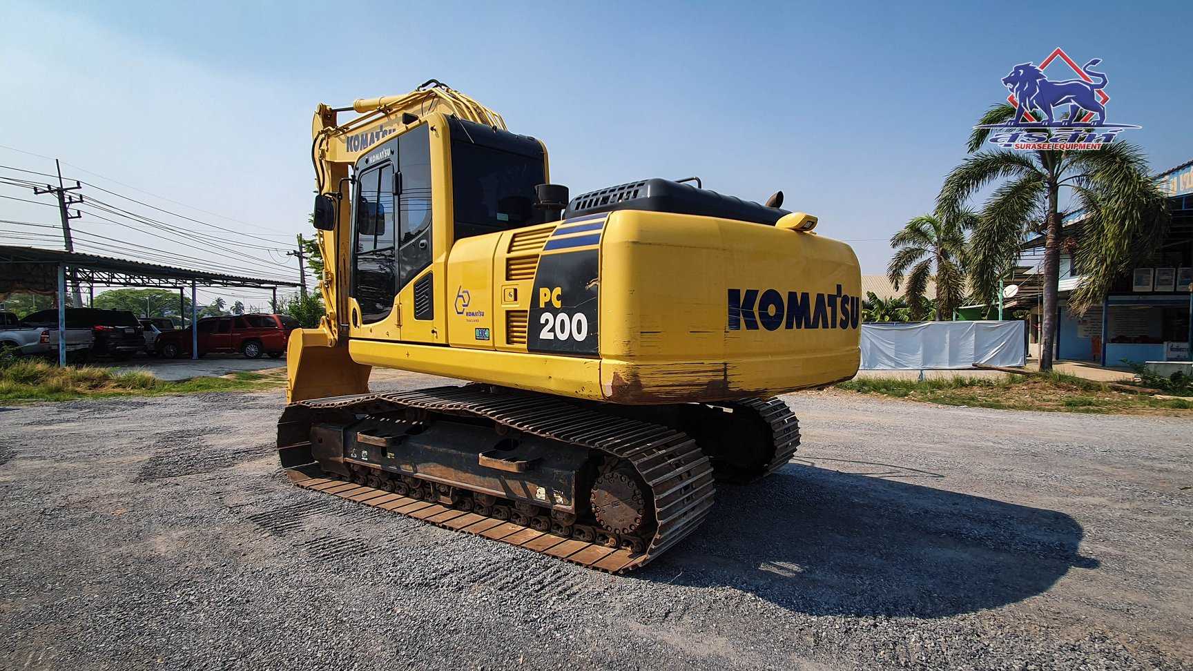 KOMATSU PC200-8M0 ใช้งานเพียง 2 พันชั่วโมง (PM 7,000 ชั่วโมง) สภาพ ...