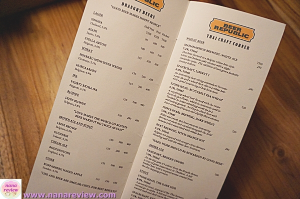BEER REPUBLIC BANGKOK - Nanareview