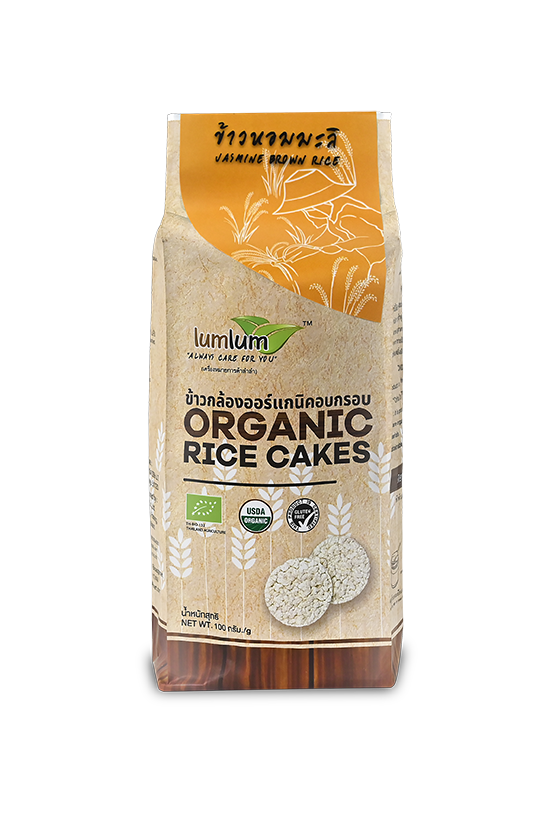Organic Jasmine Brown Rice Cake (Lumlum by Chita Organic Food ...