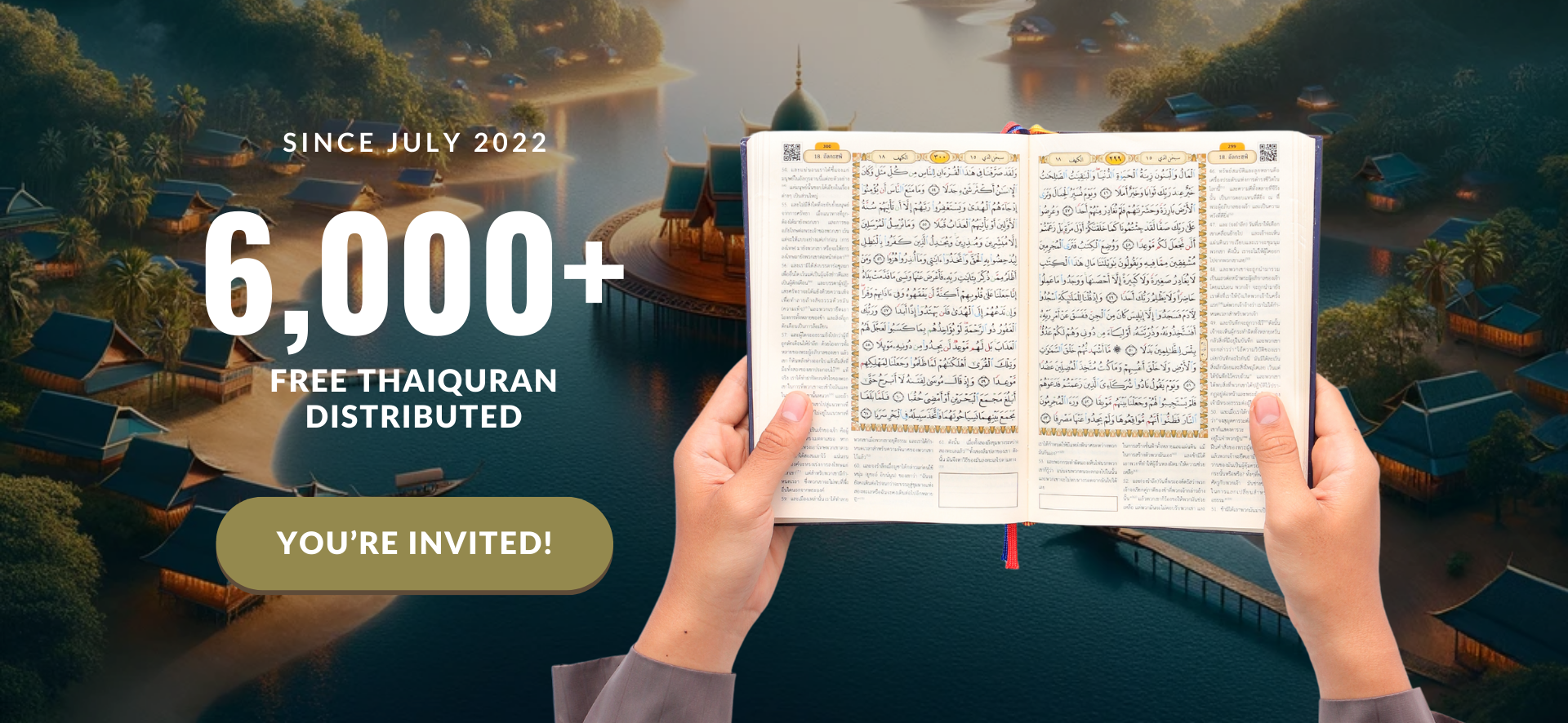 THE THAI QURAN - Wakaf Quran terjemahan Bahasa Thailand