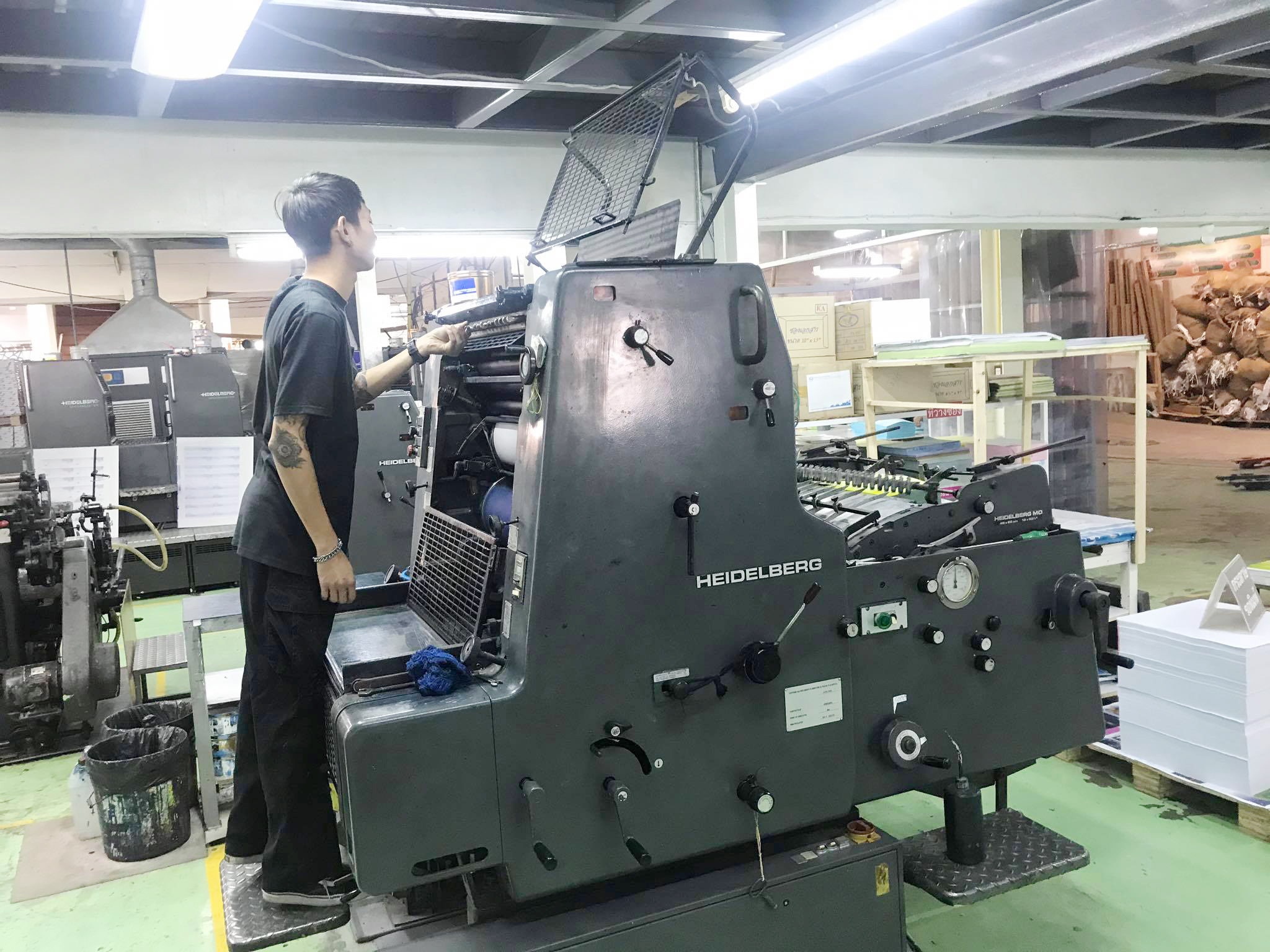 โรงพิมพ์เทียนวัฒนา อยุธยา