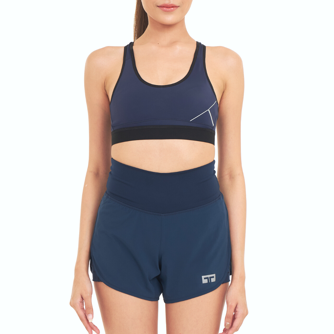 Women's TL Classic Sports Bra สปอร์ตบรา เทรนนิ่งแล็บ รุ่นคลาสสิก (สีกรม ...