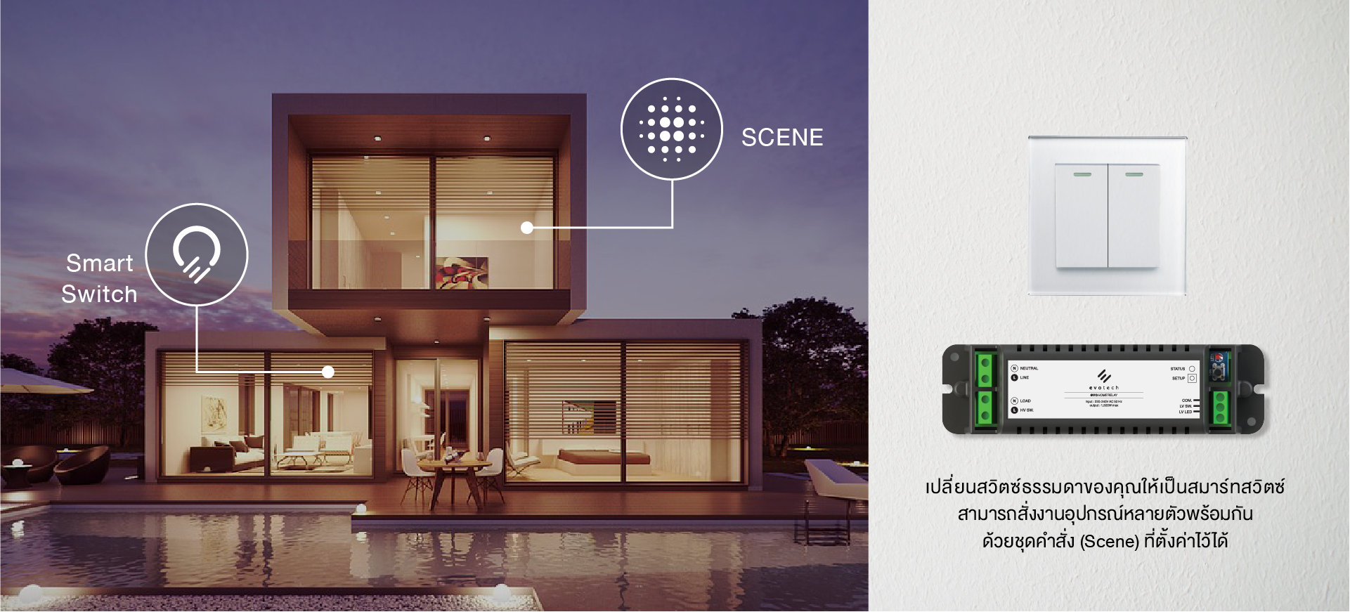 evoHOME RELAY - evotech