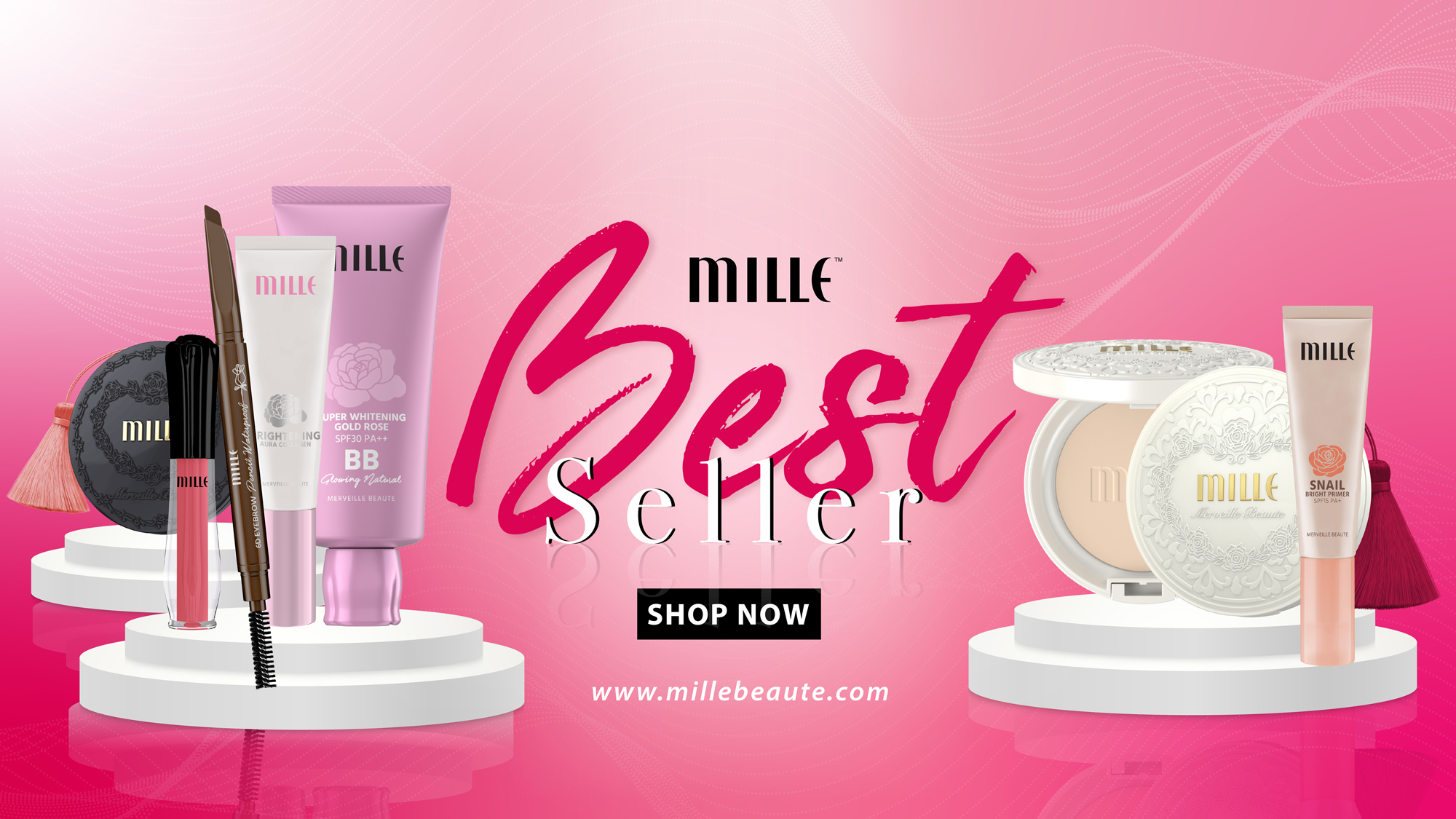 Mille Beaute เครื่องสำอางระดับเวิลด์คลาส จากประเทศเกาหลี