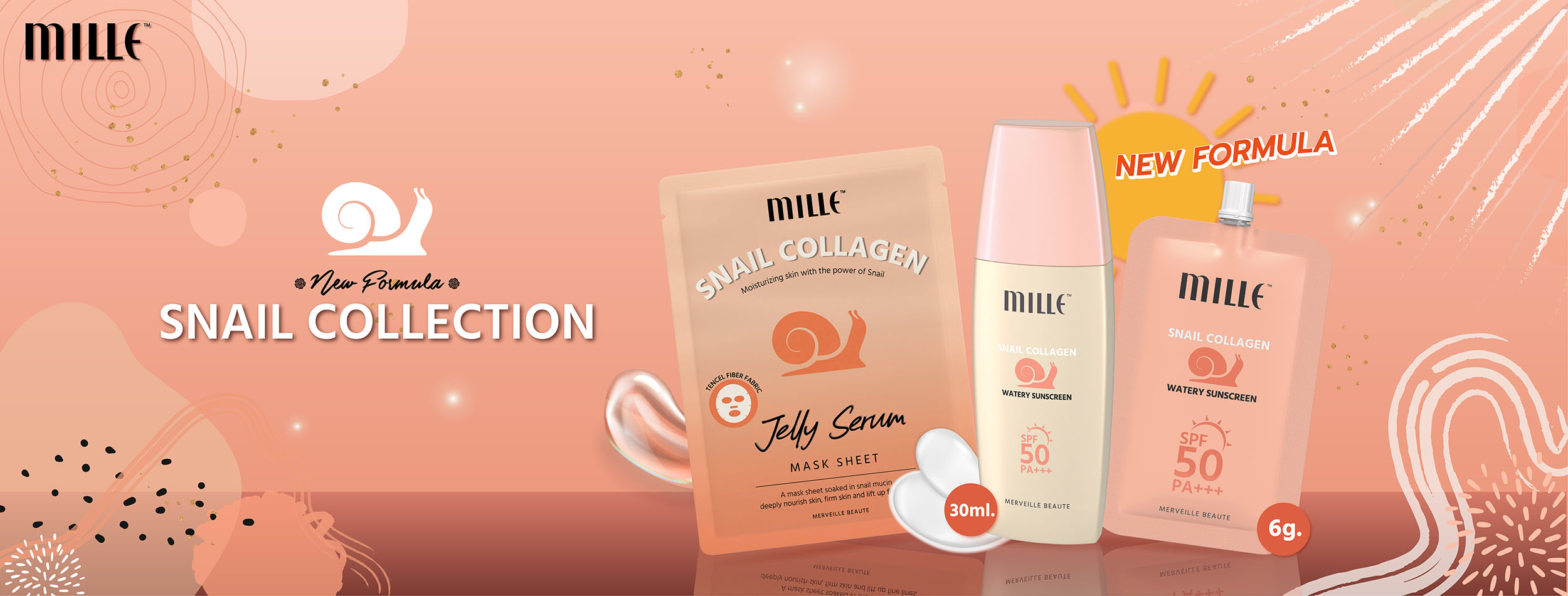 ผลิตภัณฑ์บำรุงผิว - millebeaute