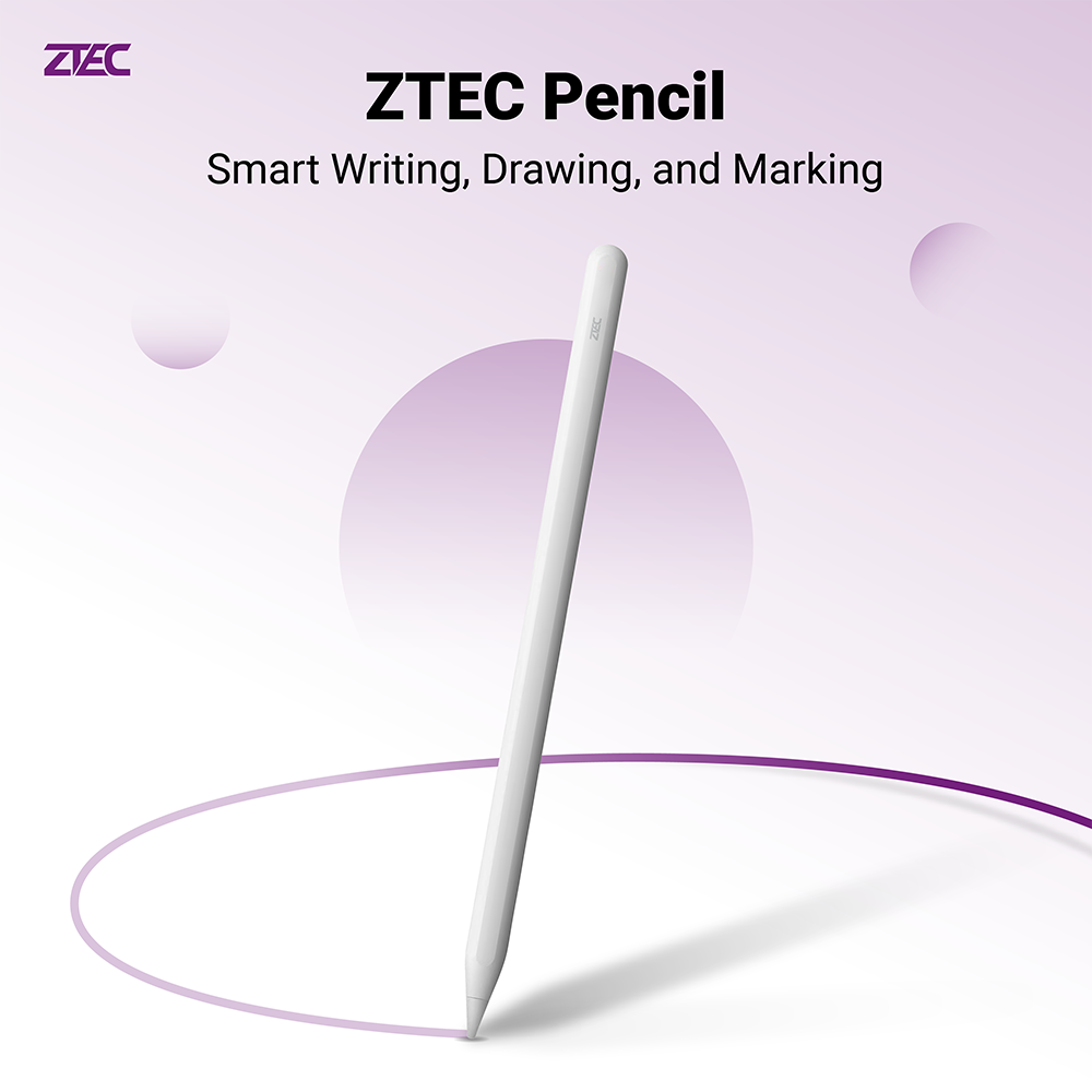 ปากกาสไตลัส ZTEC Pencil Stylus Pen สำหรับ iPad
