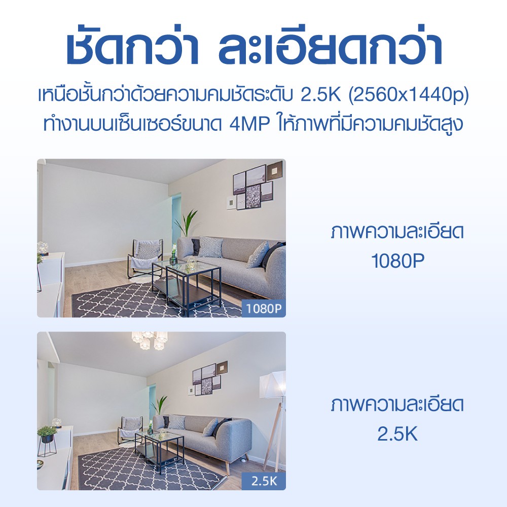 กล้องวงจรปิดภายใน IMILAB C21 (Mi Home App)