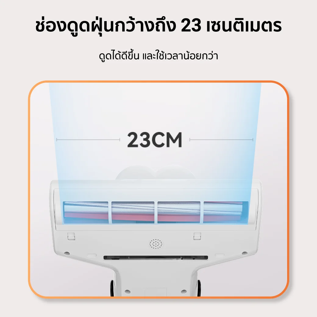 เครื่องดูดไรฝุ่น iSuper H2 Max ดูดแรงสะอาดทุกพื้นที่