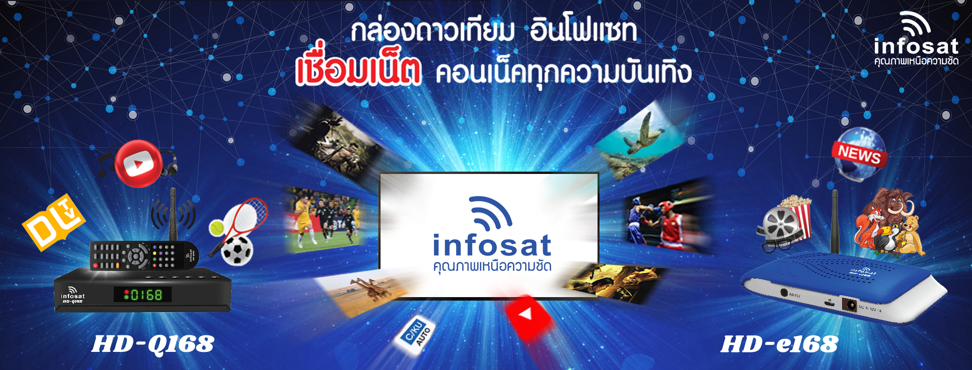 Connecting you to the digital world - Hybrid satellite receiver with ...