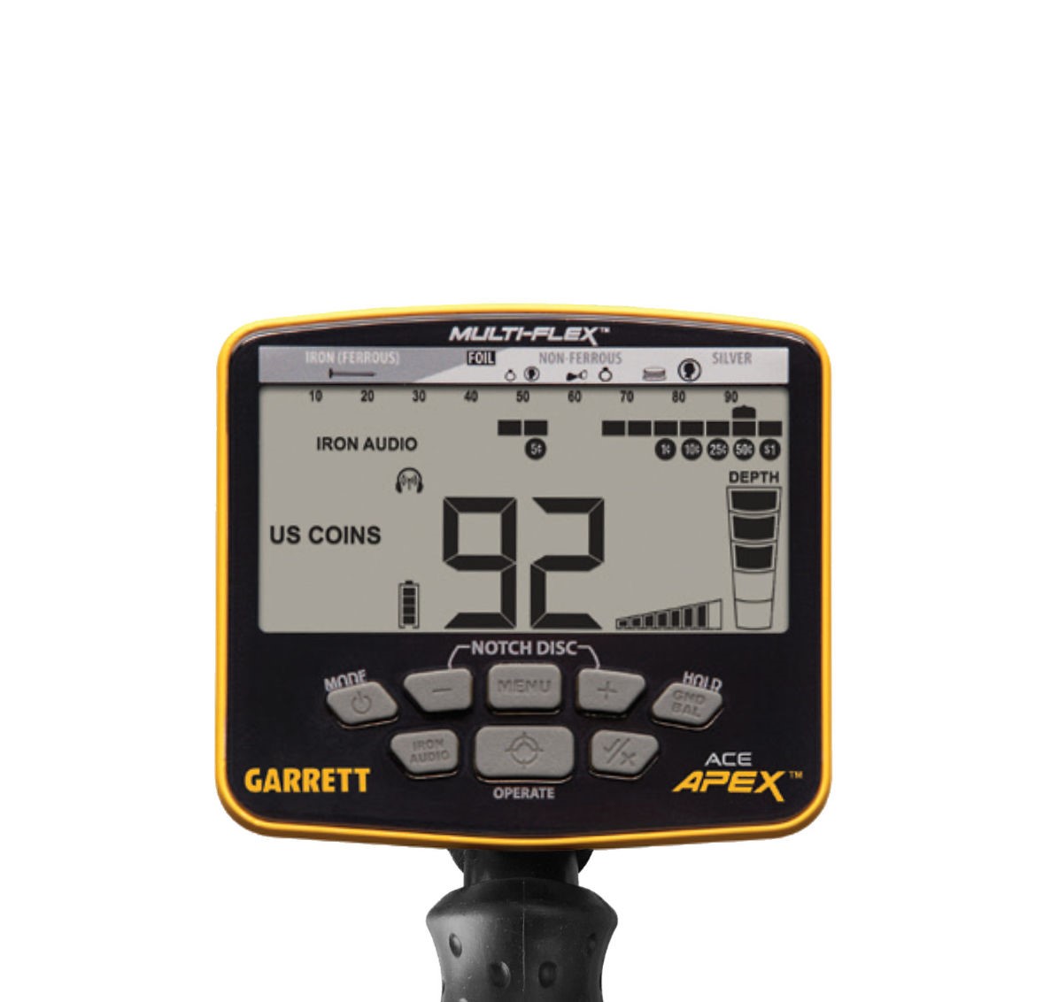 Garrett ace Apex เครื่องตรวจจับโลหะรุ่นใหม่ Make in USA - tgoldhunter