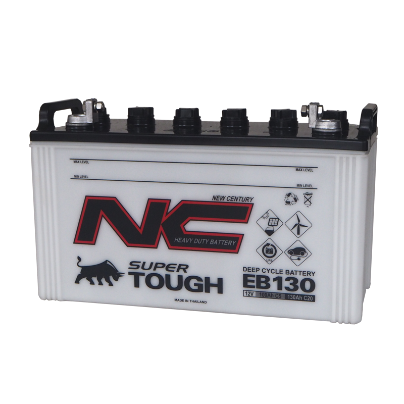 แบตเตอรี่ Deep Cycle NC EB130 12V 130Ah - rungseng