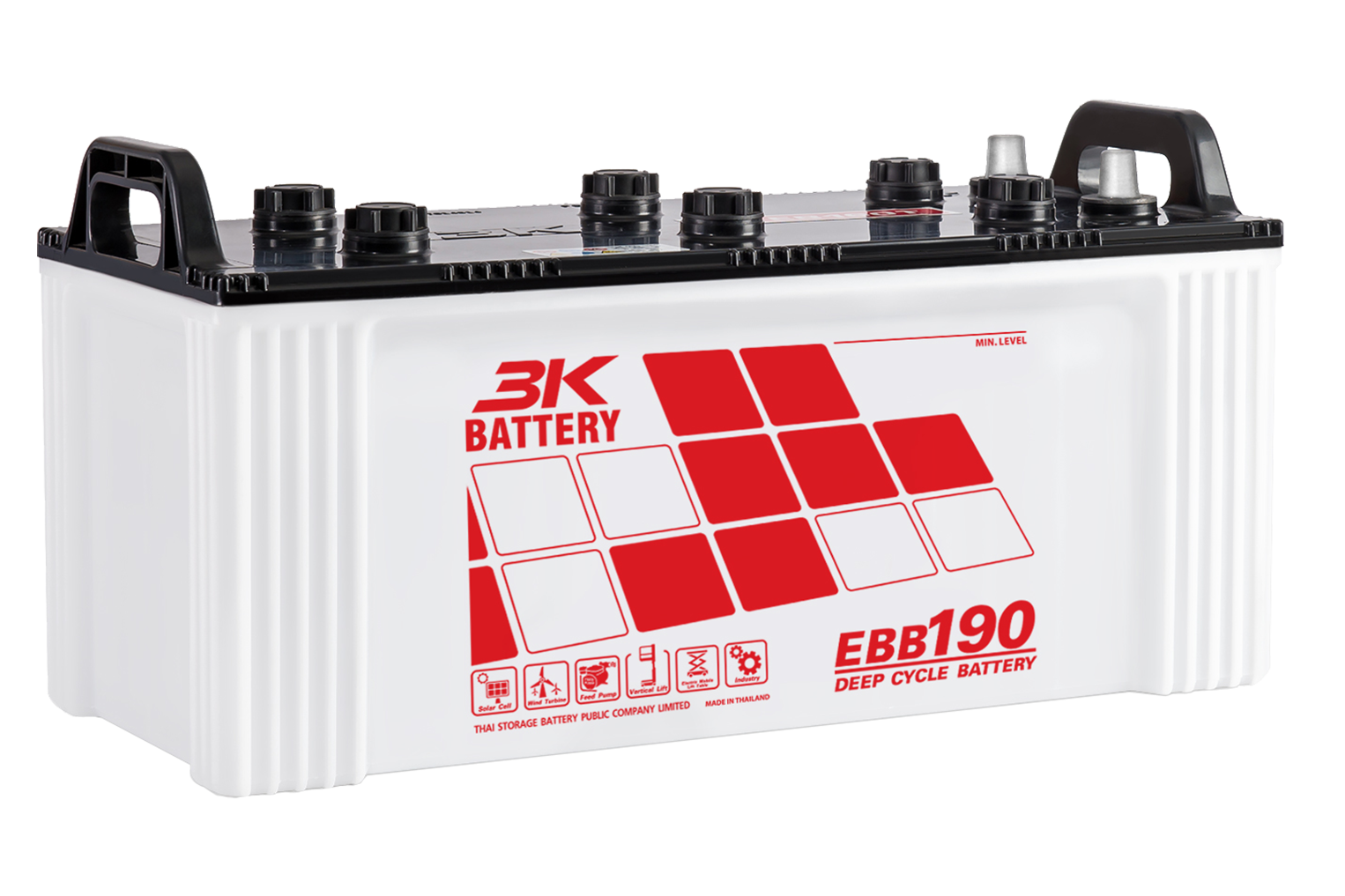 Battery Deep Cycle 3K EB160 12V 190Ah - rungseng
